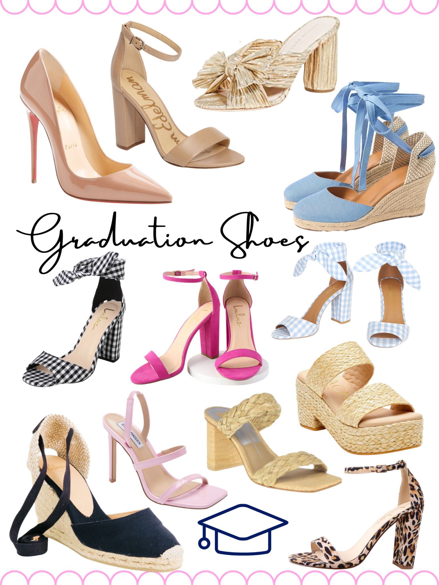 Let's talk all things Graduation-Shoes, Jewelry, Dresses and Grad cap!